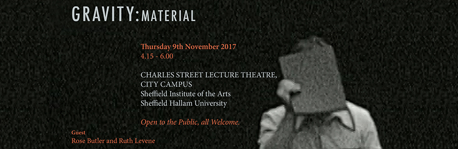 'GRAVITY: MATERIAL' - Rose Butler and Ruth Levene hosted by Michelle ...