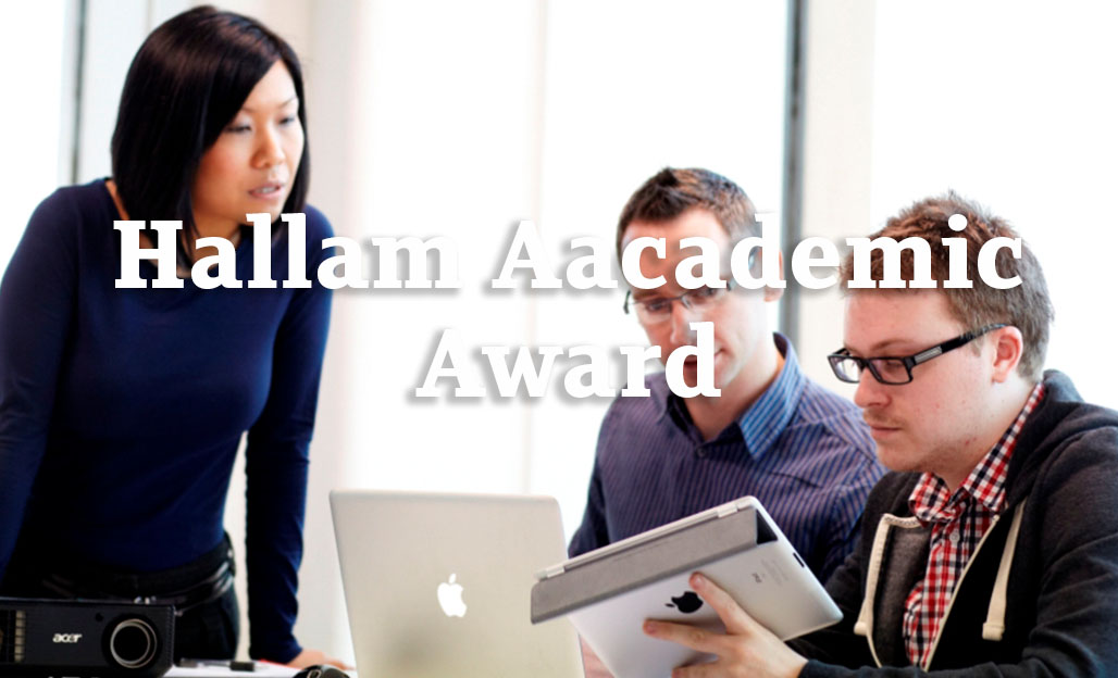 Hallam Academic Award | Inside Health and Wellbeing