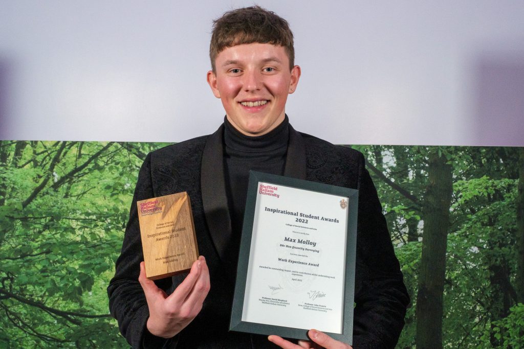 Work Experience Award 2022 – Inspirational Student Awards