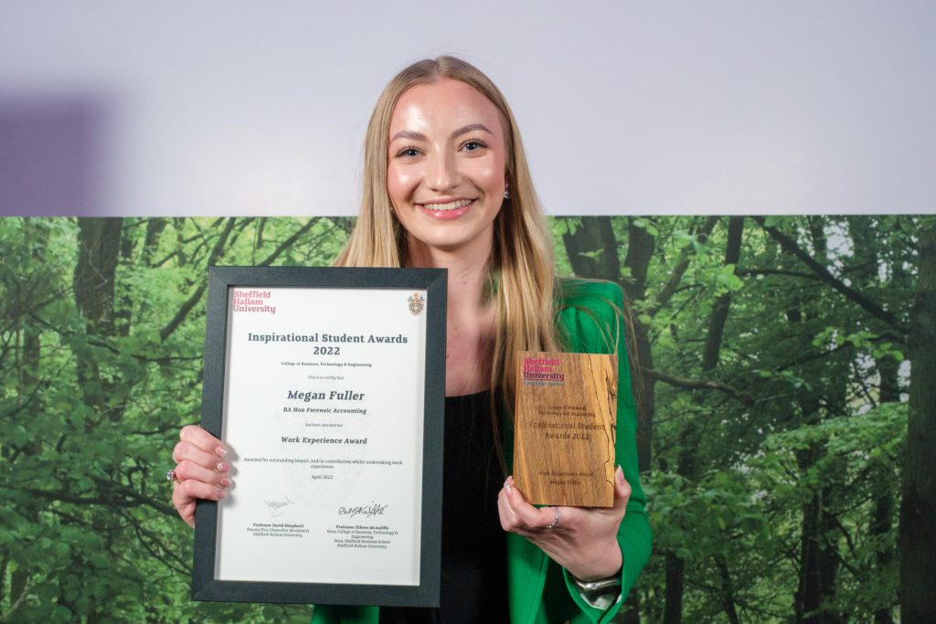 Work Experience Award 2022 – Inspirational Student Awards