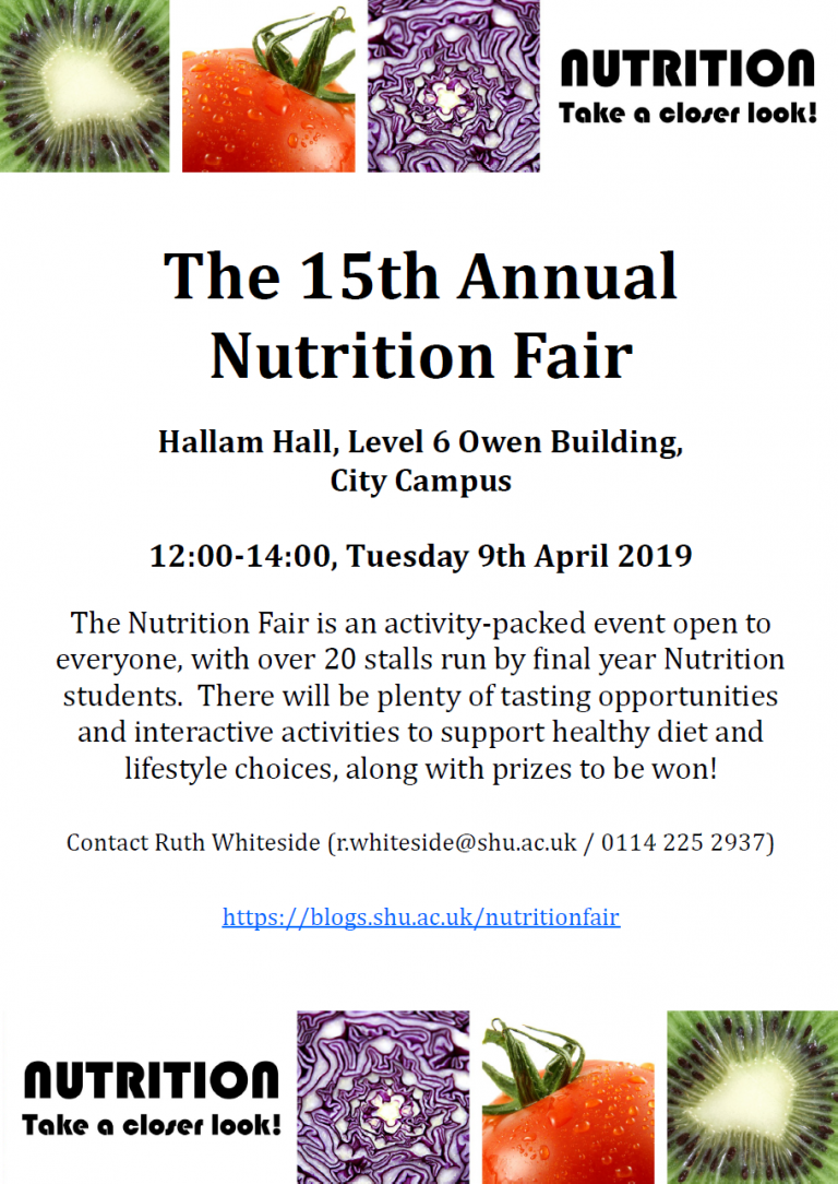 SHU Nutrition Fair | SBS Events Team